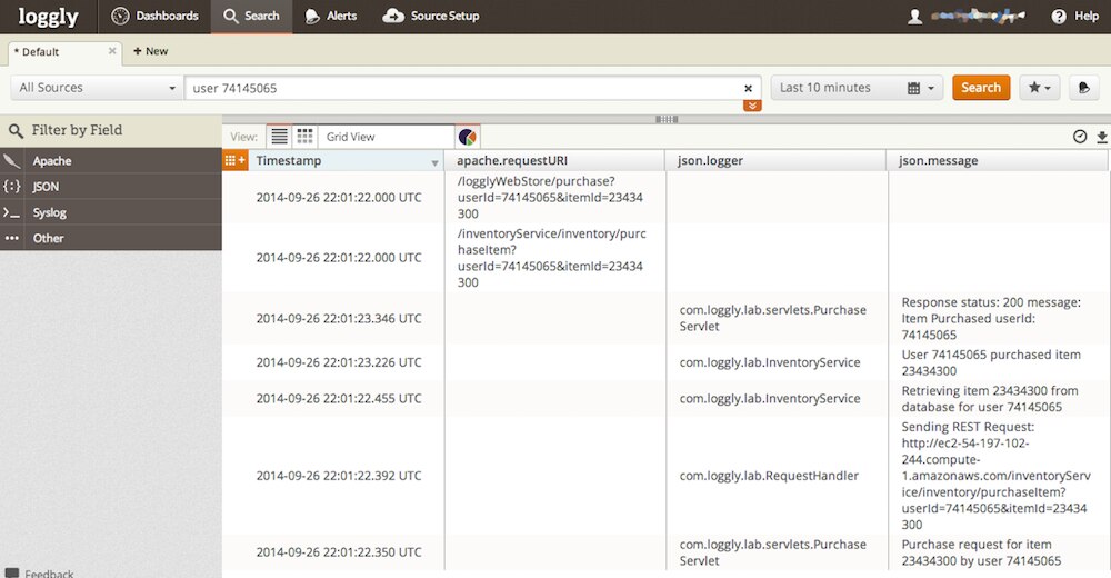 Log Management | Cloud Log Management Service | Loggly