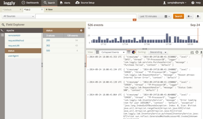 Log Management Tool | Loggly Product Tour