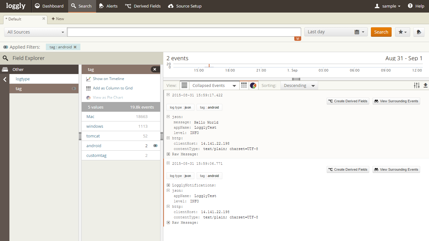 Android Logs | Log Analysis | Log Monitoring by Loggly