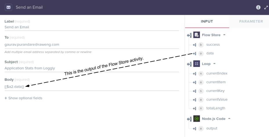 How to automate application stats through Loggly using Built.io® Flow™ | Loggly