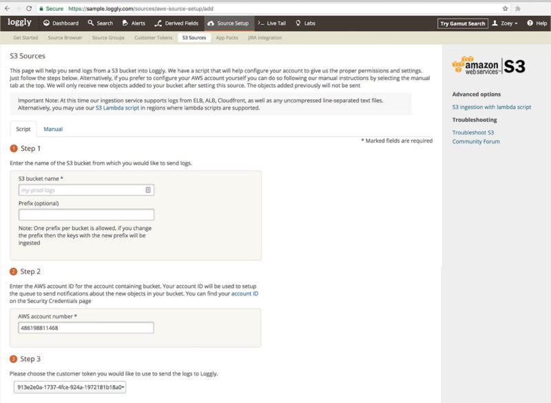 New and Improved Amazon S3 Ingestion | Loggly log management