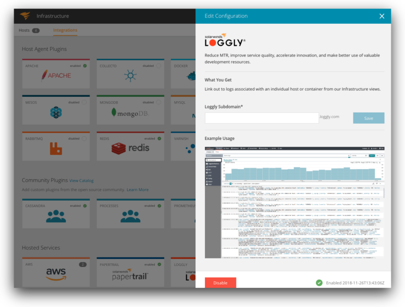 Monitoring Performance Using SolarWinds Loggly and AppOptics | Loggly