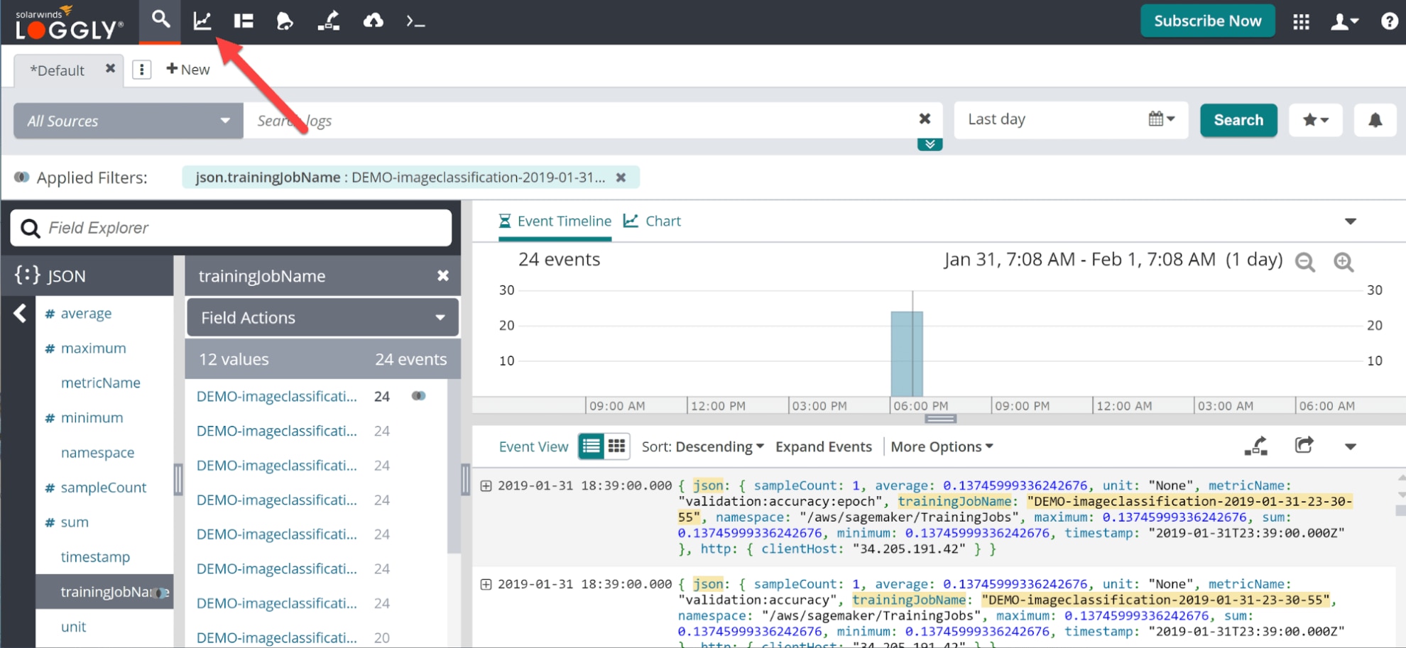 Monitoring Machine Learning Models Built in Amazon SageMaker | Loggly
