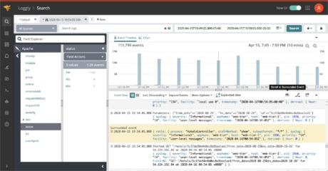 Log analysis | Loggly
