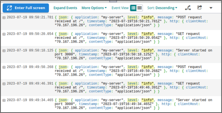 Effective Logging in Node.js Microservices | Loggly